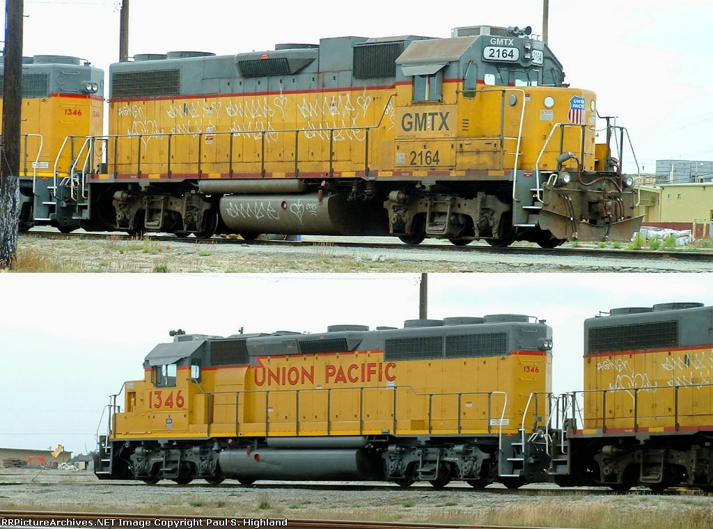 GMTX 2164 and UP 1346